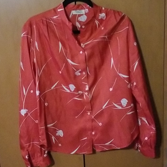 Stuart Lang | Tops | Vintage Stuart Lang Silk Blouse | Poshmark